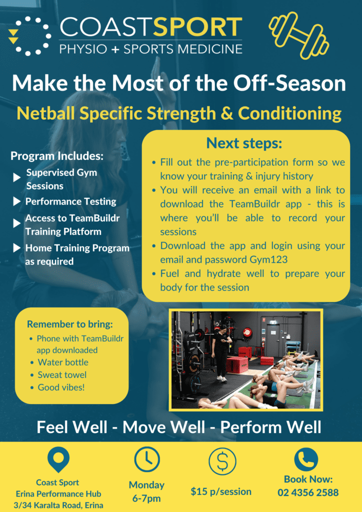 Classes - Central Coast Physiotherapy